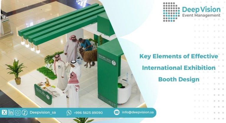 Expert International Exhibition Booth Design for Global Impact