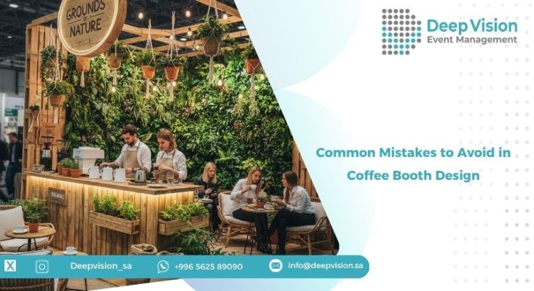 Modern Coffee Booth Design for Exhibitions