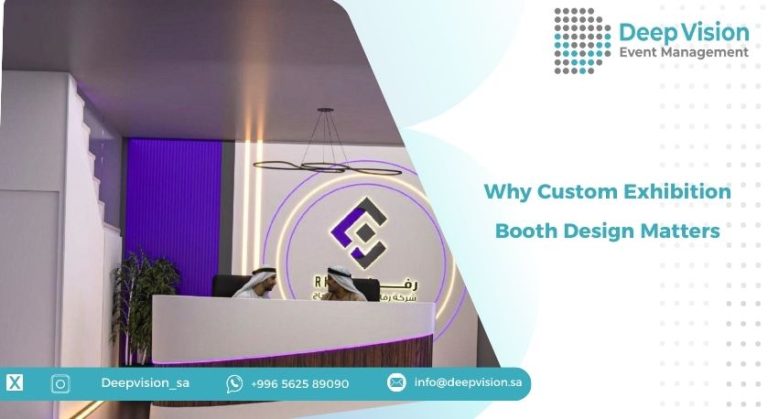 Unique Custom Exhibition Booth Design to Attract Visitors
